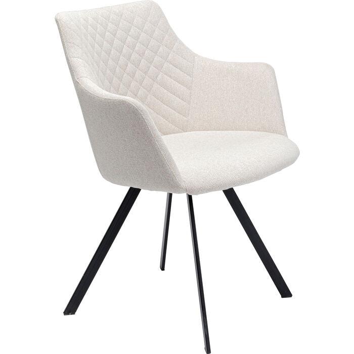 Coco Cream Swivel Chair