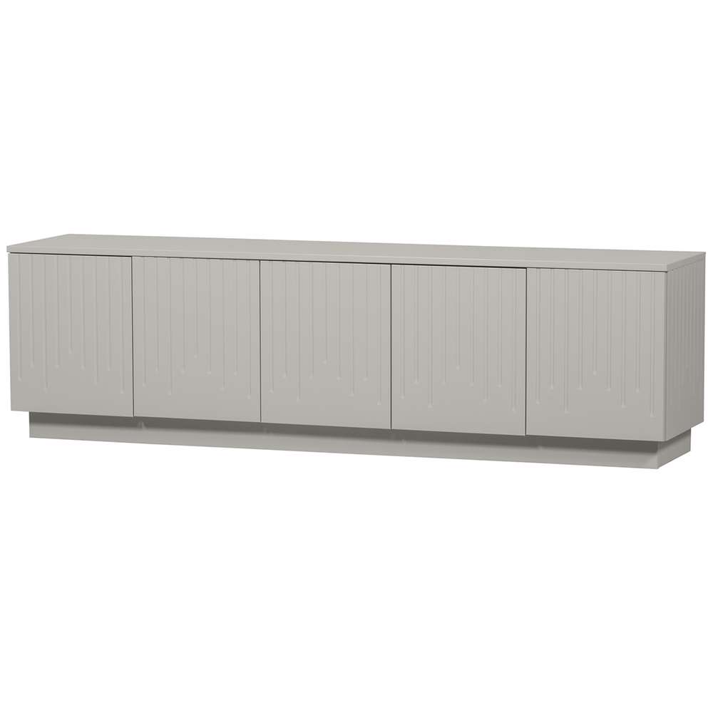 Pencil Pine Wood TV Unit