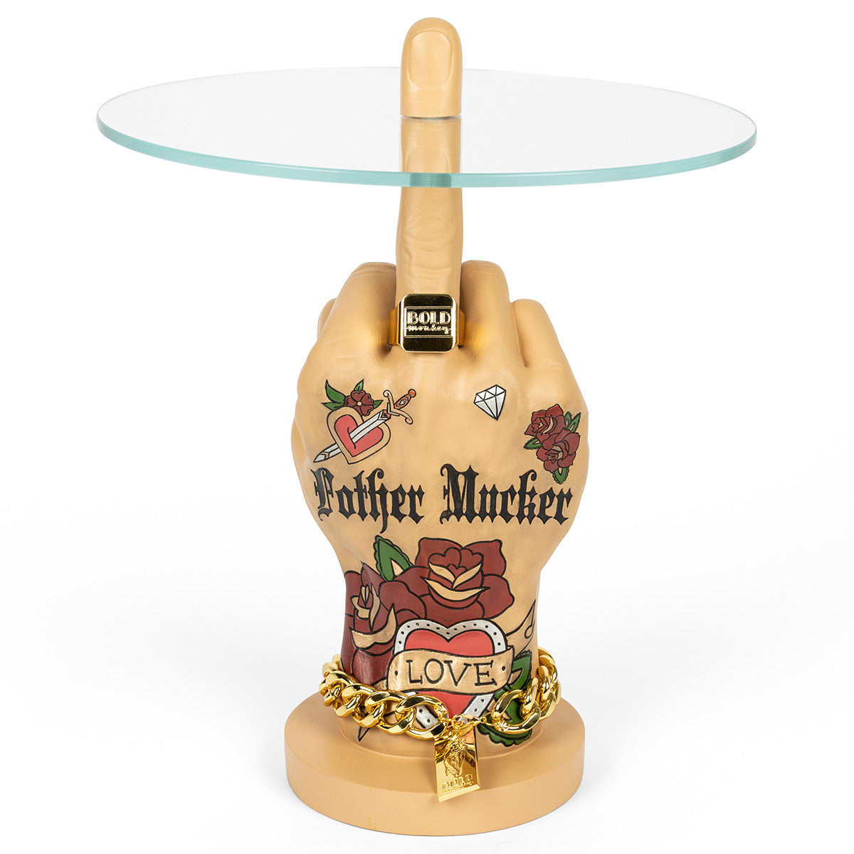 Fother Mucker Love Side Table by Bold Monkey