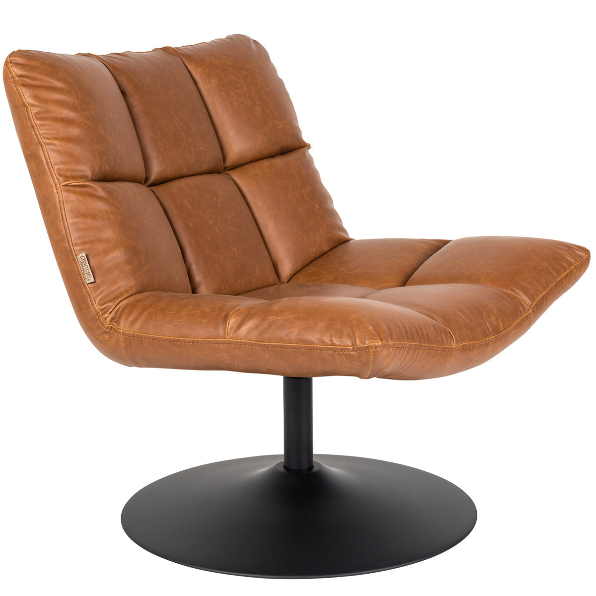 Bar Vintage Brown Lounge Chair by Dutchbone