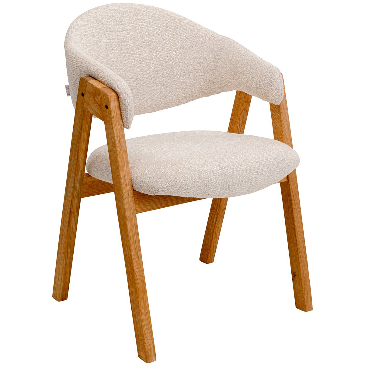 Julius Boucle Chair with Armrest