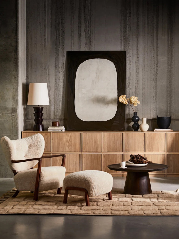 Gogo Walnut Mango Wood Coffee Table by vtwonen