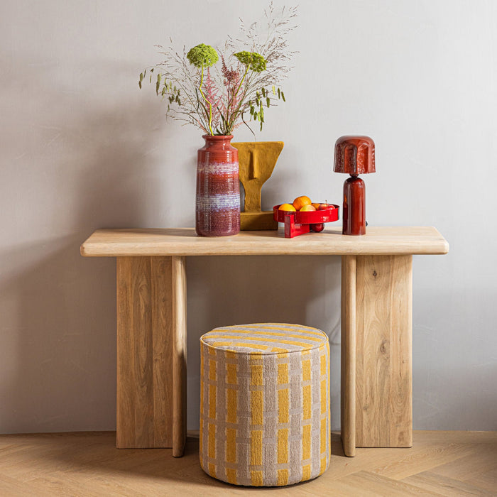 Ato Natural Mango Wood Console
