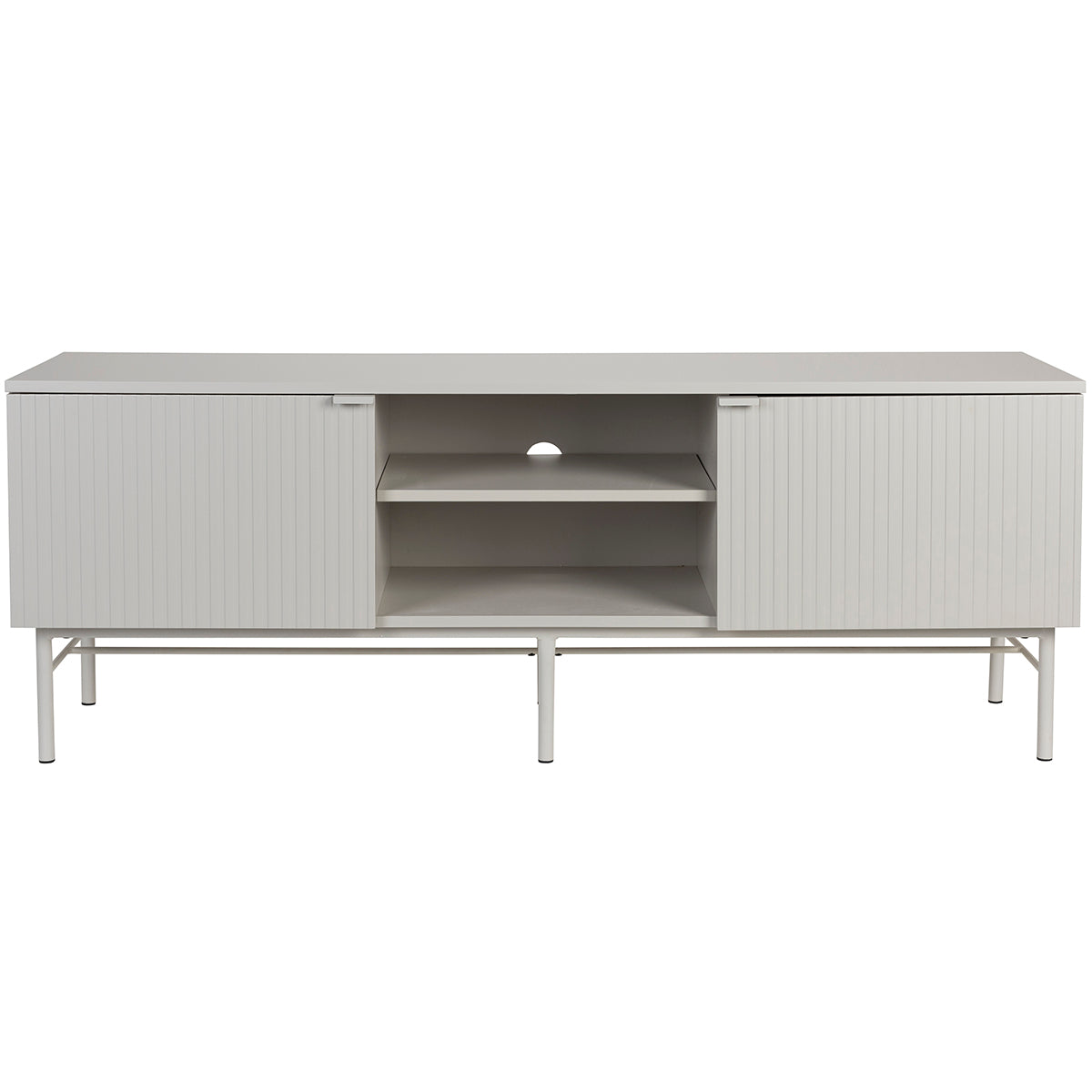 Cayo White Low Sideboard