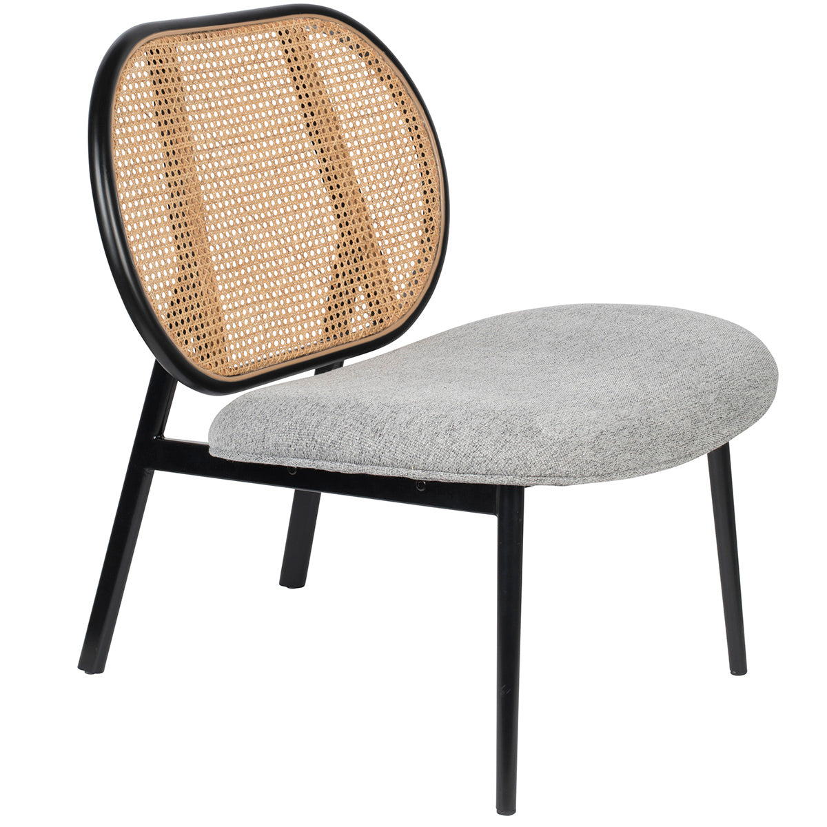 Spike Natural Lounge Chair by Zuiver