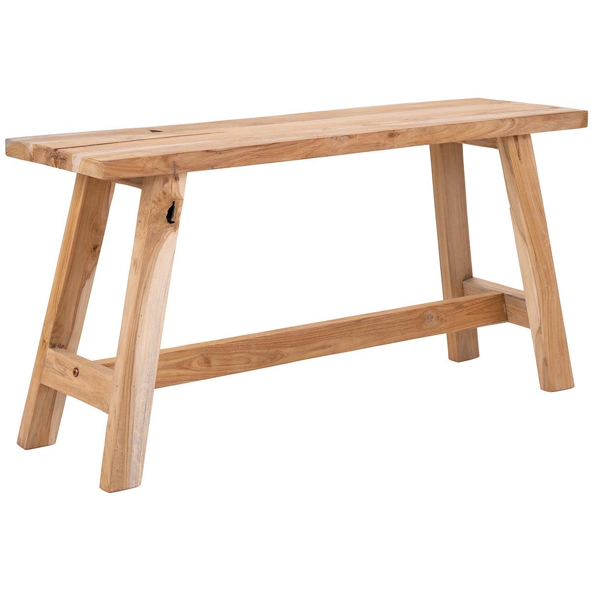 Barcelona Natural Teak Wood Bench