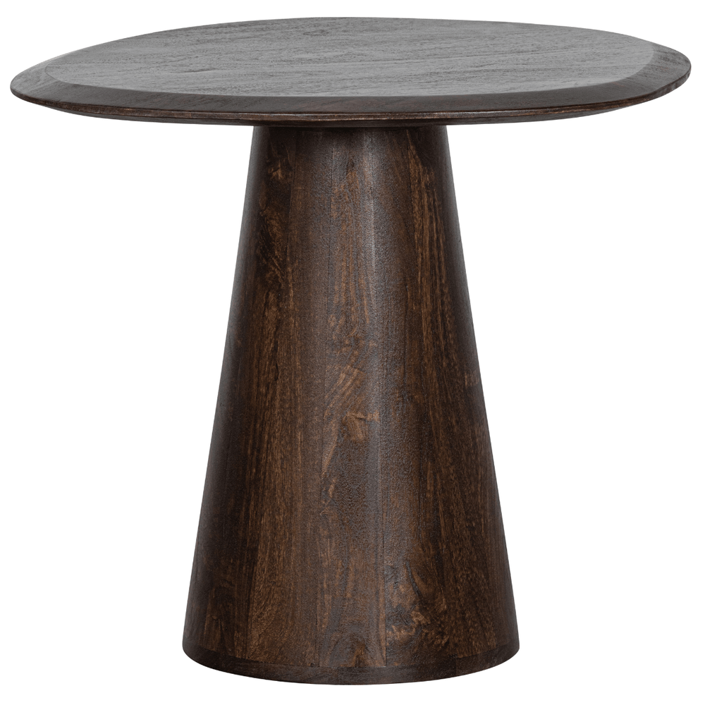Posture Walnut Wood Side Table by BePureHome