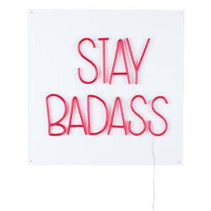 Badass Non Social Sign by Bold Monkey