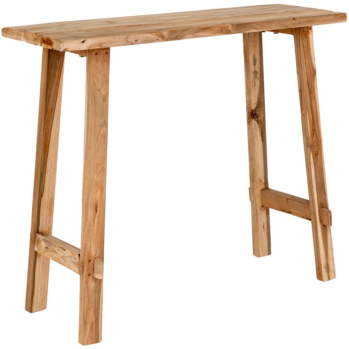 Girona Natural Teak Wood Console Table