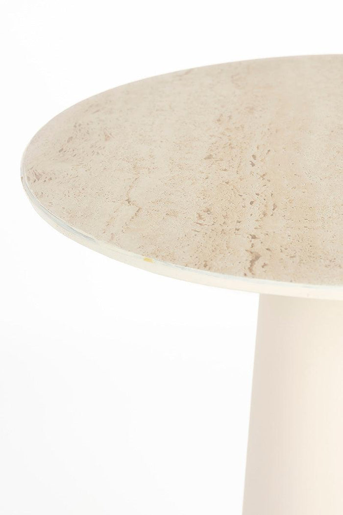 Joya Beige Side Table