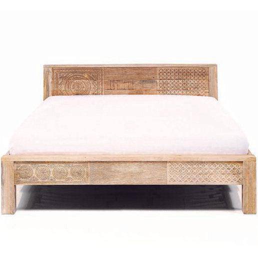 Puro High Wooden Bed by KARE Design
