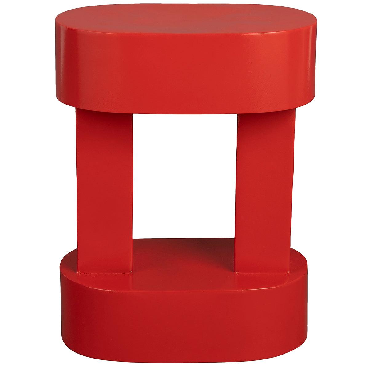 Magenta Red Side Table