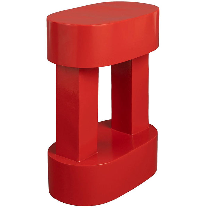 Magenta Red Side Table