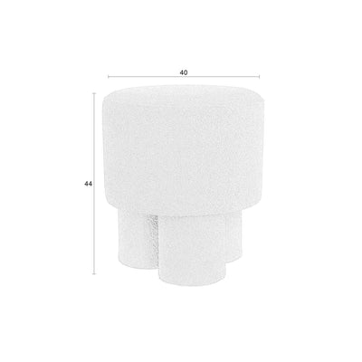 Marcos Boucle Stool