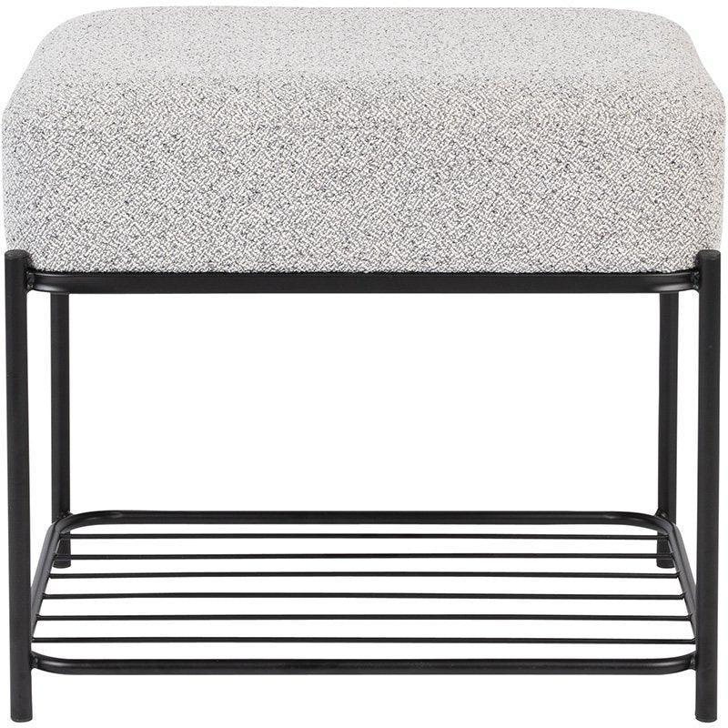 Milou Rectangular Stool by White Label Living