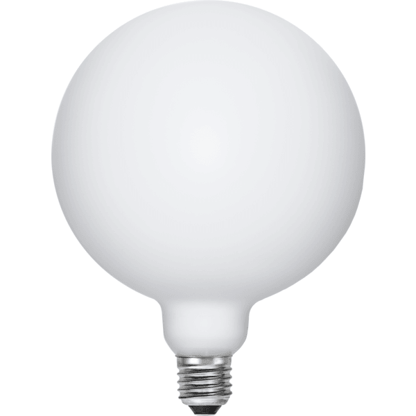 Porcelain Globe G150 Dimmable 6W LED Light Bulb