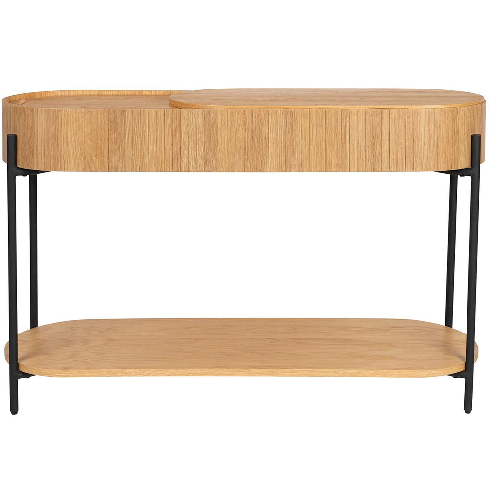 Slides Natural Console Table