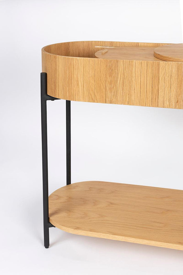 Slides Natural Console Table