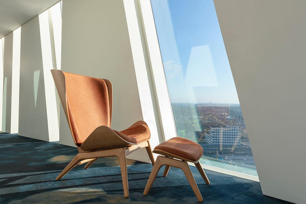 The Reader Rust Dunes Wing Chair