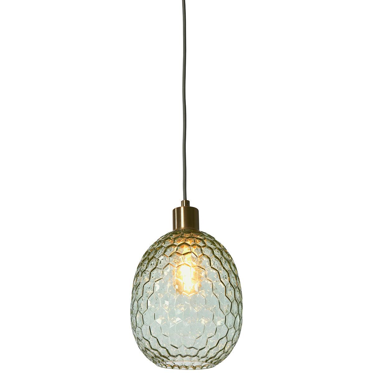 Venice Oval Glass Hanging Lamp