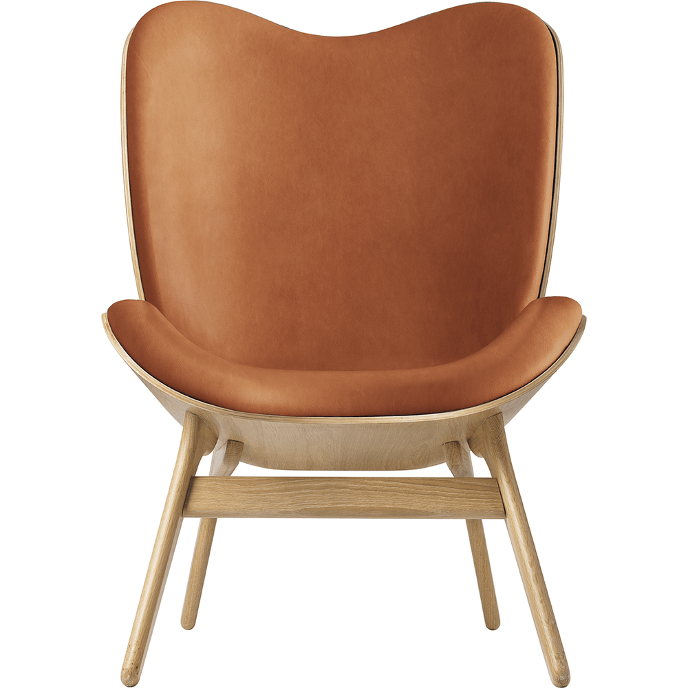 A Conversation Piece Rust Dunes Tall Lounge Chair